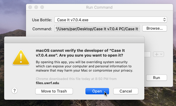 macOS cannot verify - Case It! macOS cannot verify - Case It!